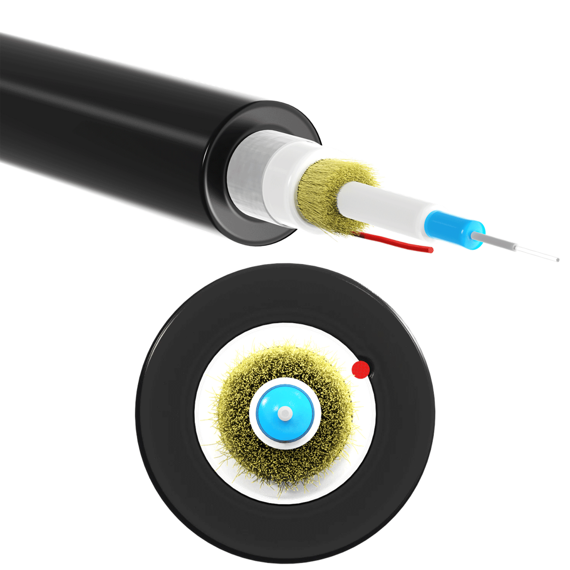 DexGreen Dual Jacket - Inside/Outside Lead In Cable