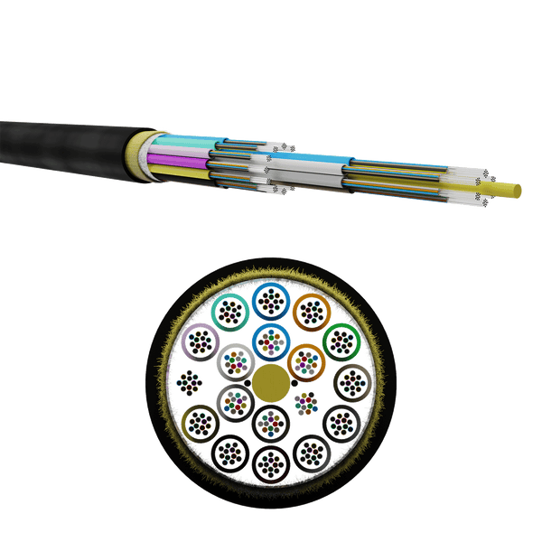 Pulling Fibre Cable - Multicore 432f - DexGreen